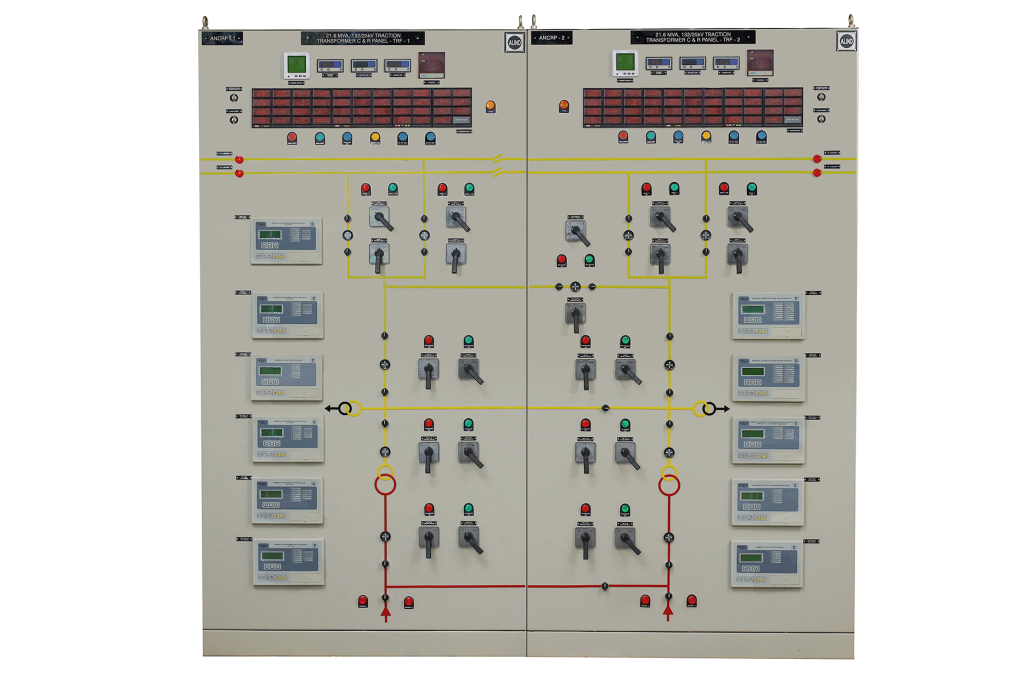 TRANSFORMER PROTECTION NUMERICAL CONTROL & RELAY PANEL FOR 25kV ...