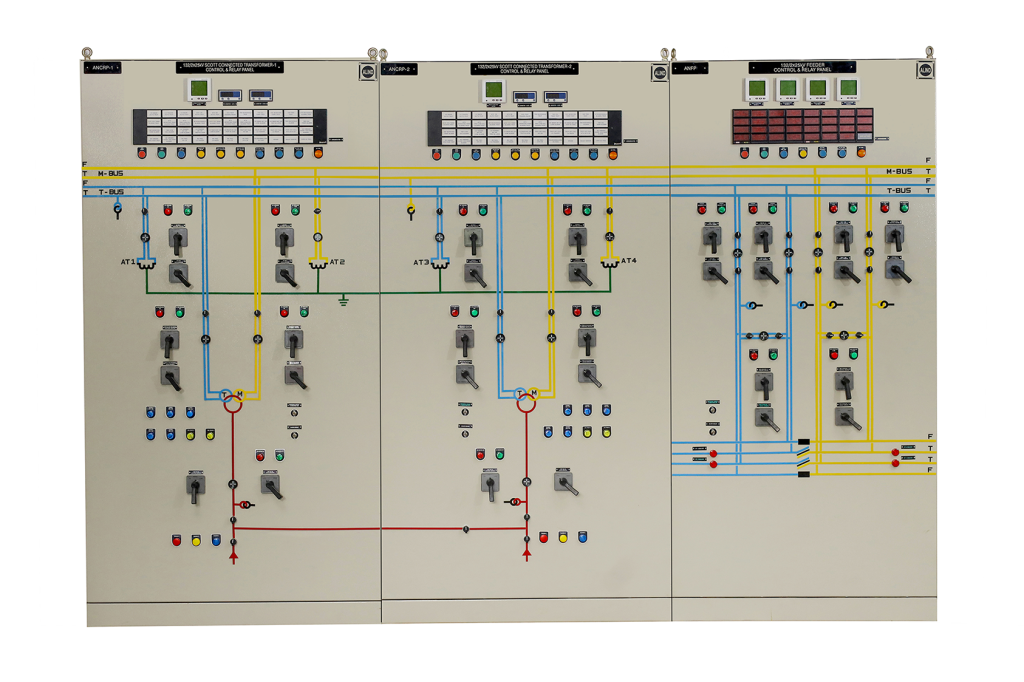 2X25kV TRACTION SCOTT-T CONNECTED TRANSFORMER PROTECTION NUMERICAL ...